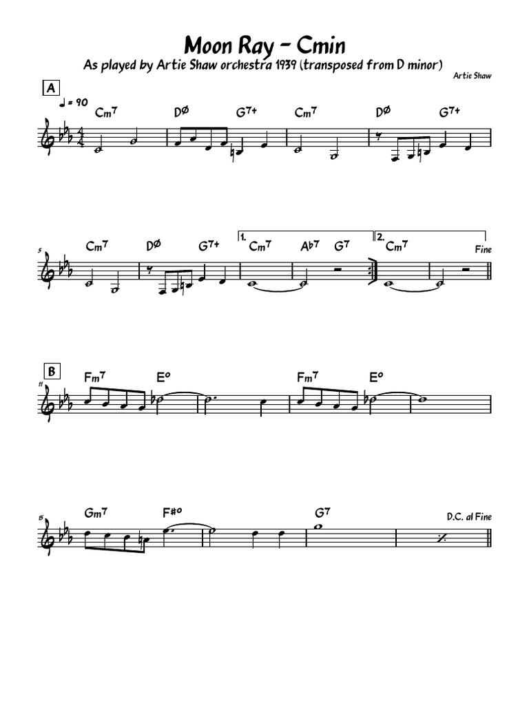 Moon Ray - Cmin | PDF