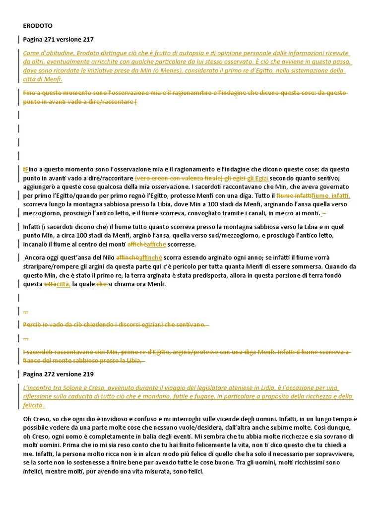 Versioni Di Greco | PDF