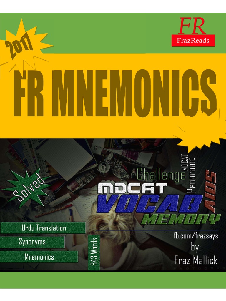 Vocabulary Mnemonics | PDF