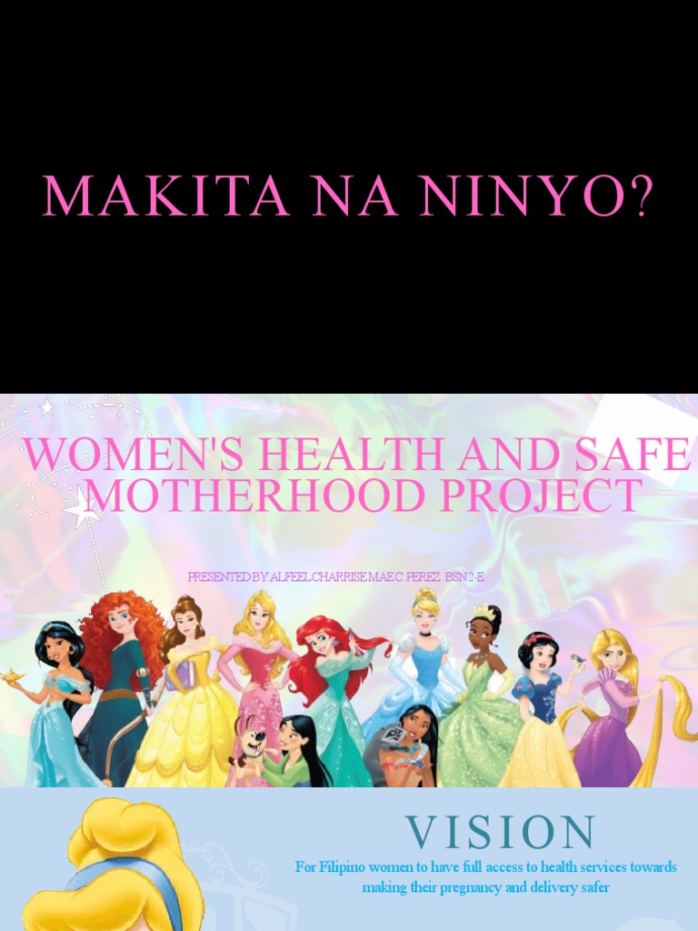 Women's Health & Safe Motherhood Program | PDF | Maternal Death ...