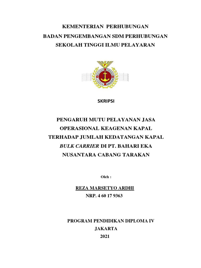 Full Skripsi-Reza Marsetyo Ardhi | PDF