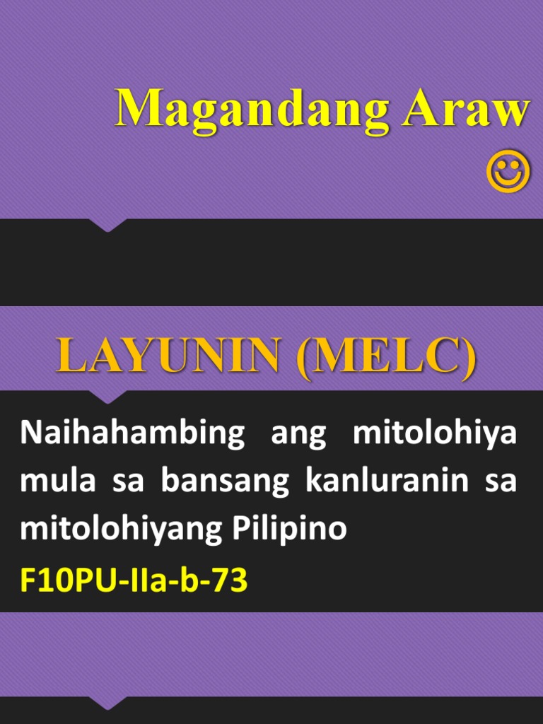 Filipino 10 Q2-W1 - L4 Rihawani | PDF