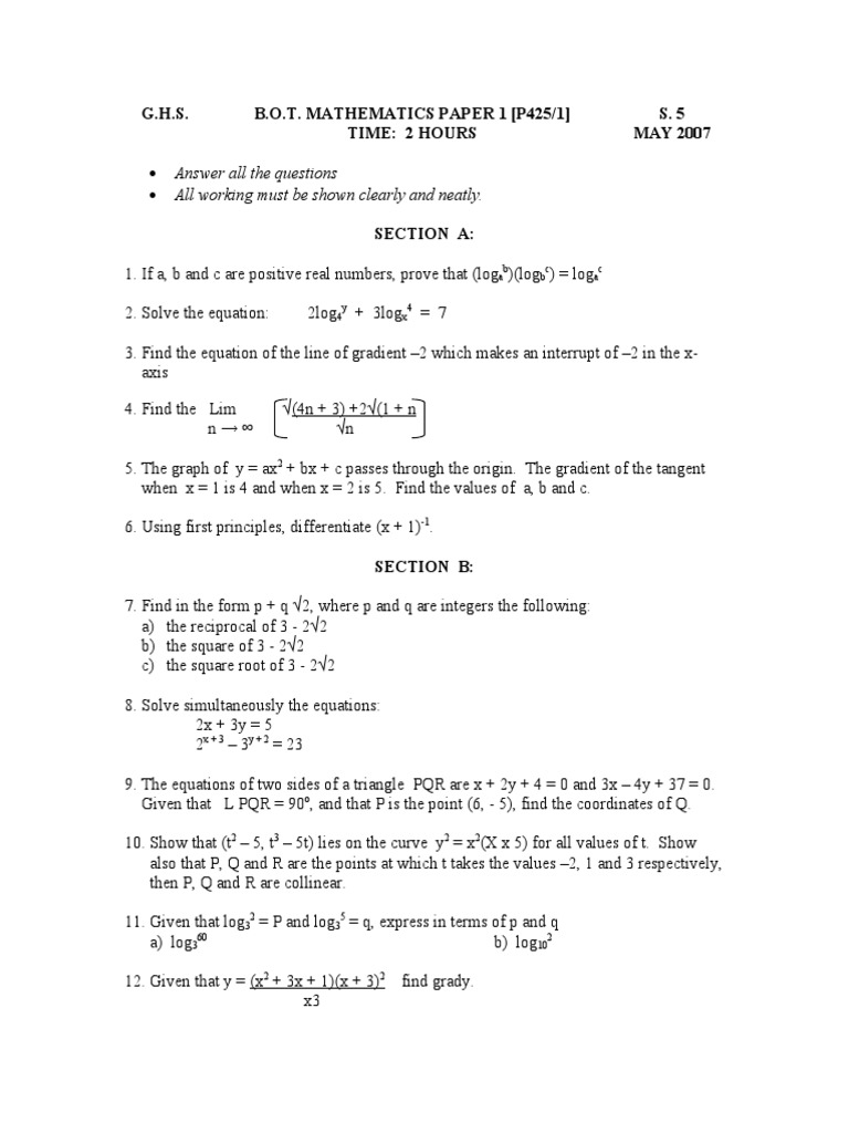 bot-mathematics-paper-1-term-ii-2007-pdf
