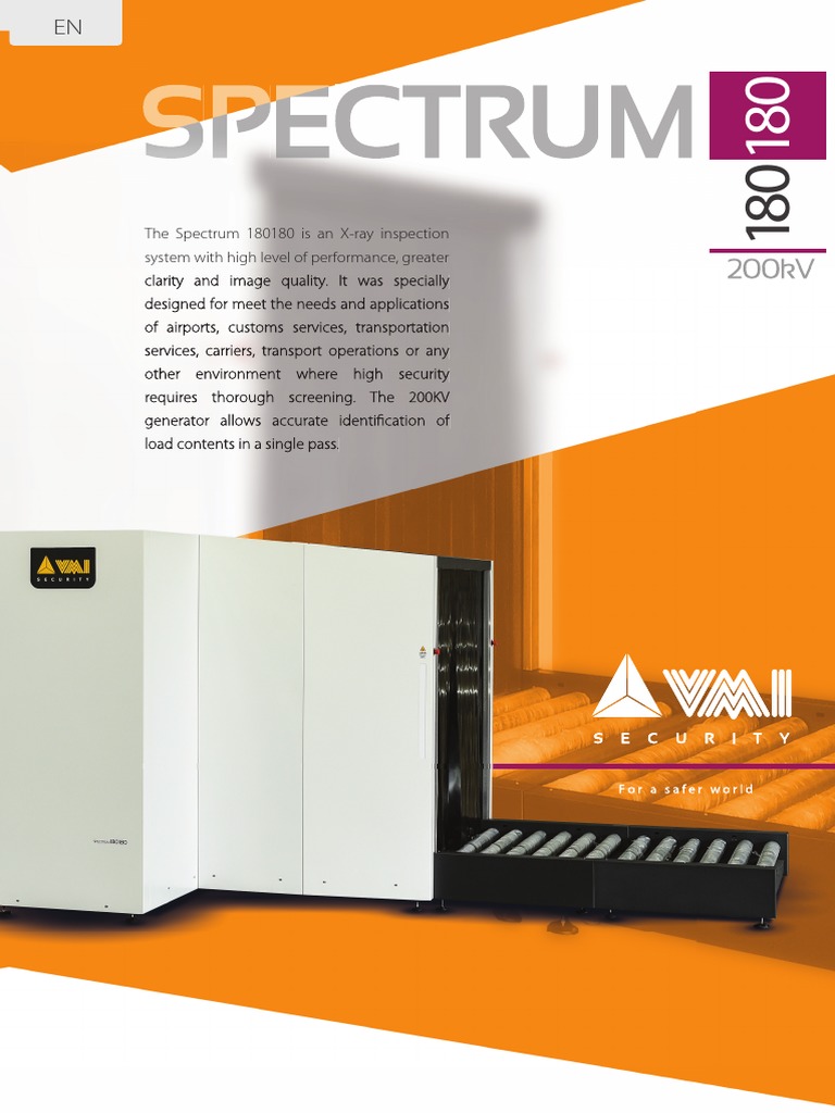 High Performance X-Ray Inspection System for Airports and Customs ...