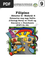 Hatol NG Kuneho Script | PDF