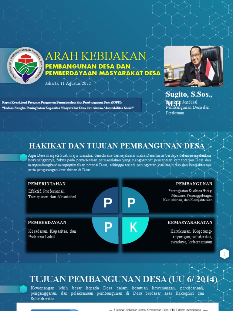 (DIRJEN) - Rakor P3PD | PDF