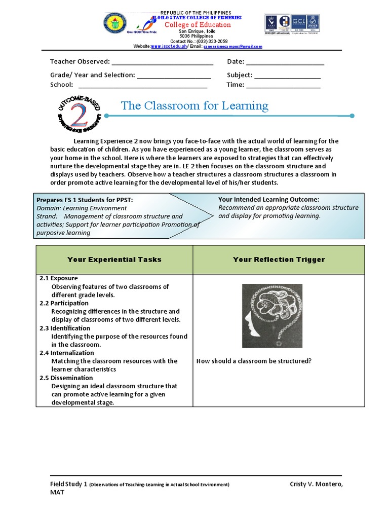 Lesson 2 | PDF | Classroom | Learning