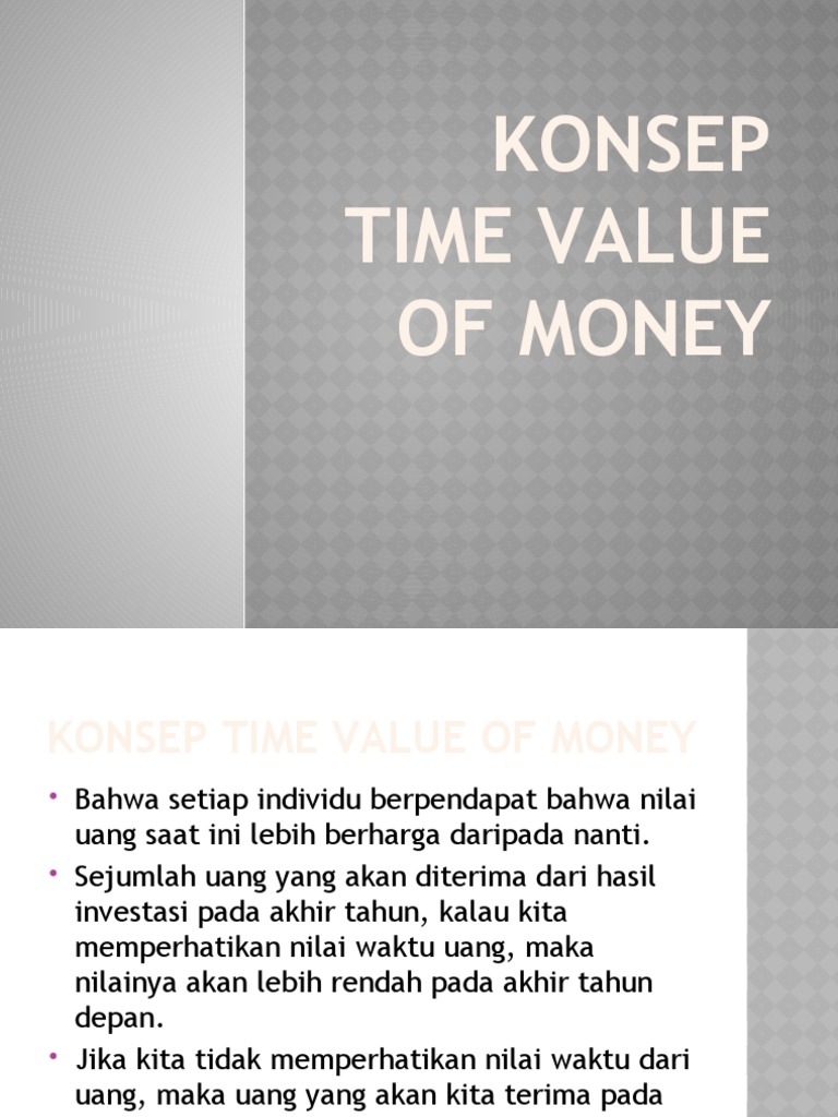MATERI - 1778 - 20200178 - 20221017163030 - (2) Konsep Time Value | PDF | Pengelolaan Keuangan ...