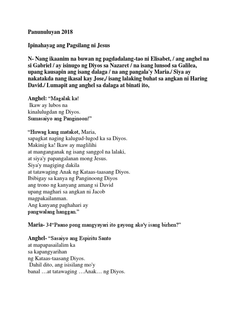 Panunuluyan 2019 | PDF