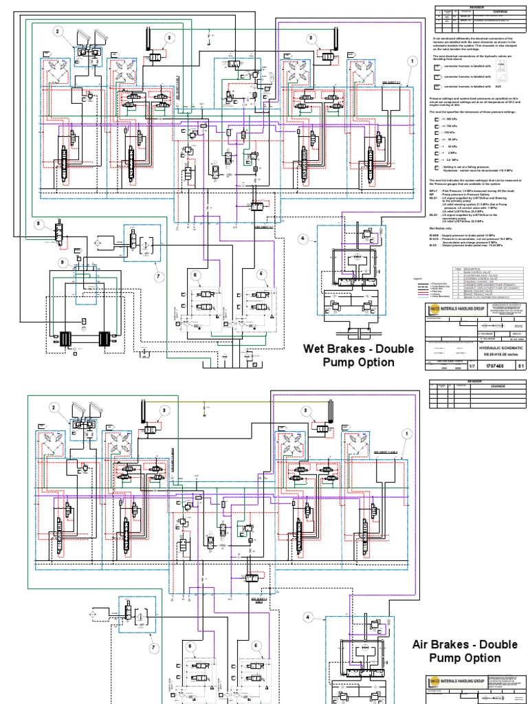 Hydraulic Schematics | PDF | Pascal (Unit) | Equipment