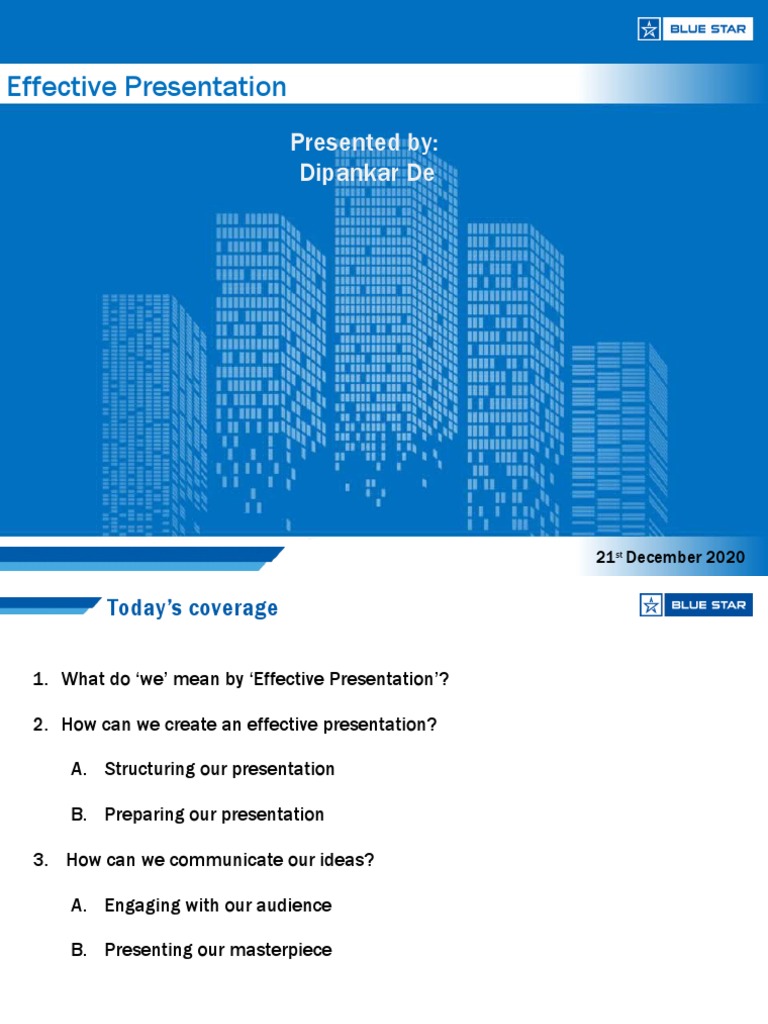 Mastering Effective Presentations | PDF | Communication | Understanding