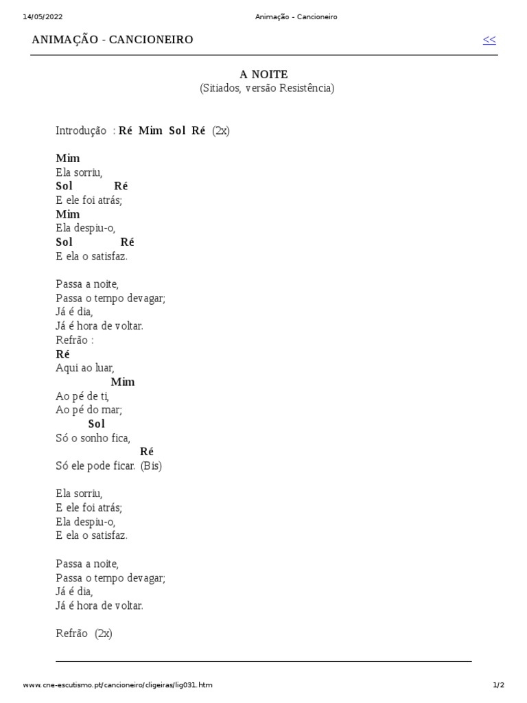 A Noite Pdf