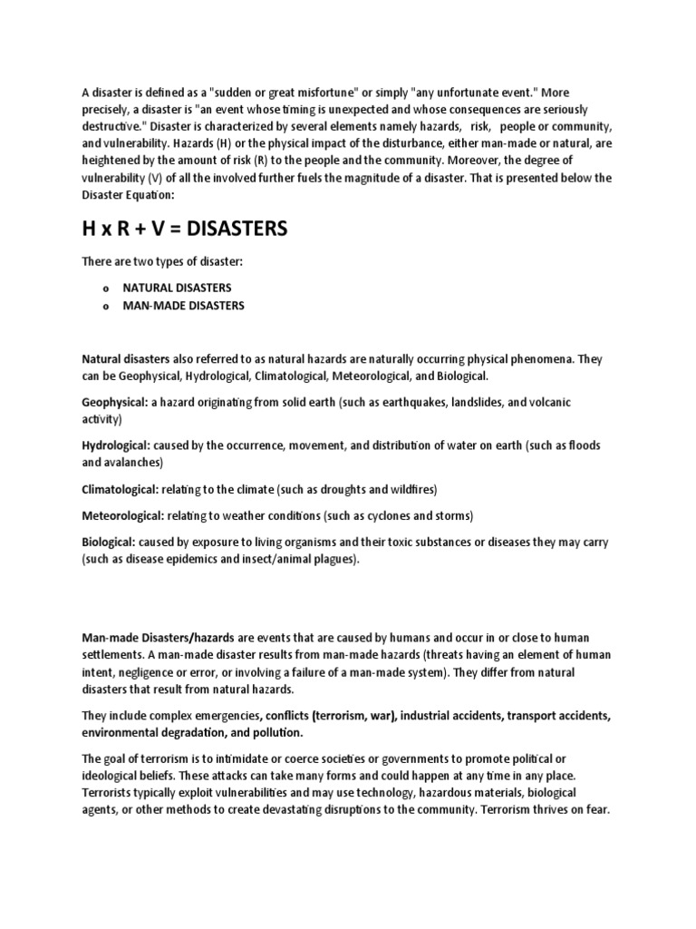 Narrative Report in NSTP | PDF | Hazards | Natural Disasters