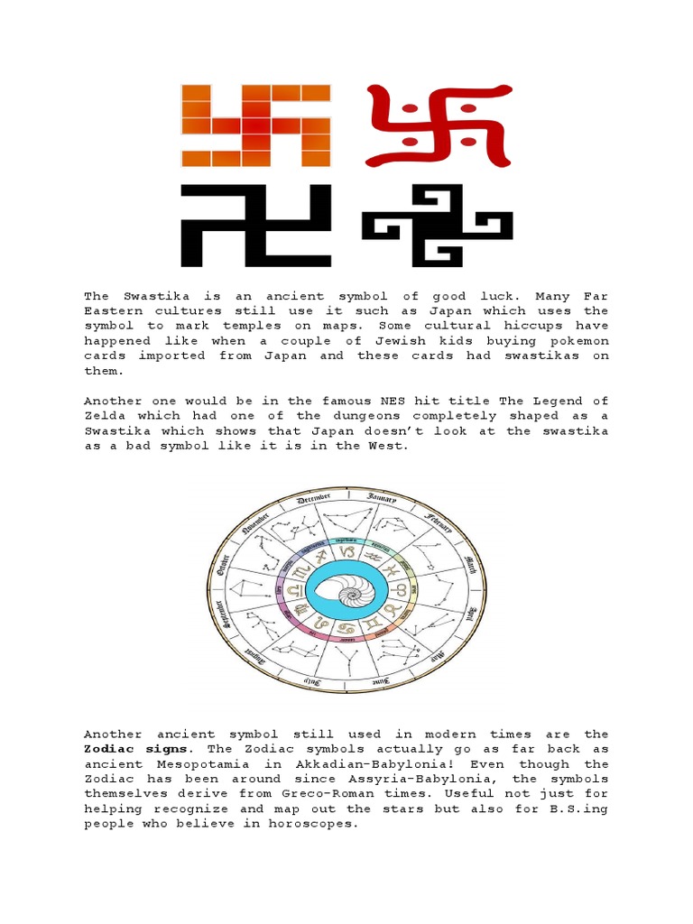 The Swastika Is An Ancient Symbol of Good Luck | PDF