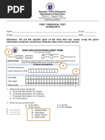 Grade 5 Quarter 1 Summative Test Answer Key | PDF