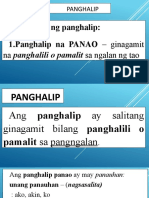 Panghalip Na Panao-Chart | PDF
