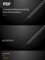 GenMath 11 - Q1 - Module 3 Evaluating Functions | PDF | Function (Mathematics) | Learning