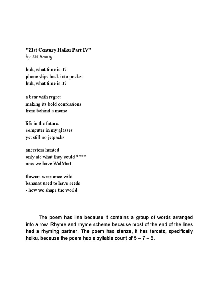 03 Poetry Analysis 3 | PDF | Poetry | General Fiction