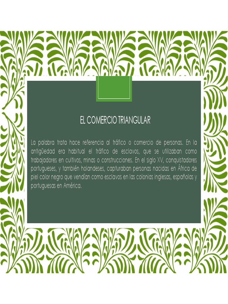 Comercio Triangular | PDF