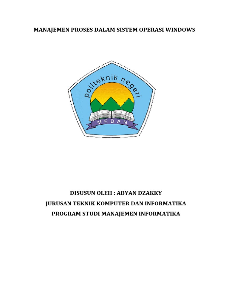 Manajemen Proses Dalam Sistem Operasi | PDF | Komputer