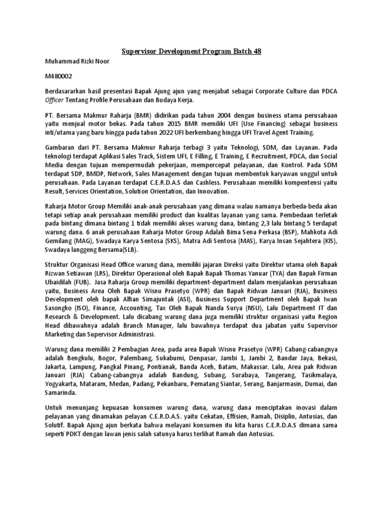 Tugas Resume - Rizki - SDP | PDF