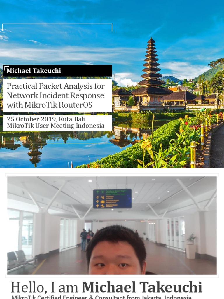 Network Packet Analysis with MikroTik | PDF | Network Switch | Computer ...