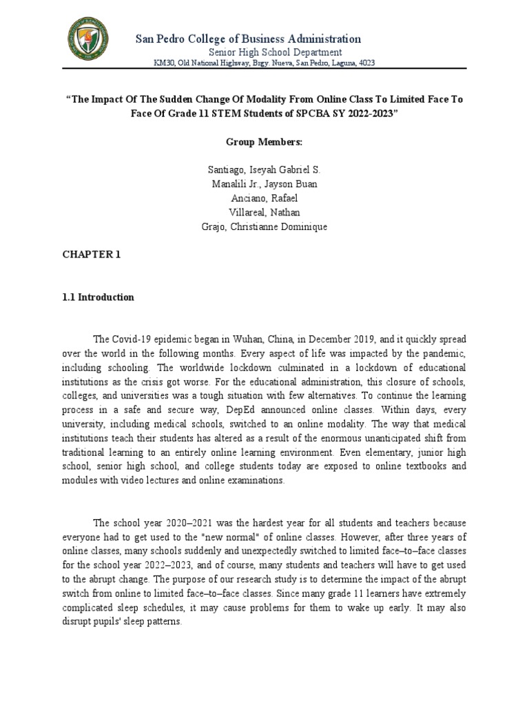 Research Docs | Download Free PDF | Distance Education | Learning