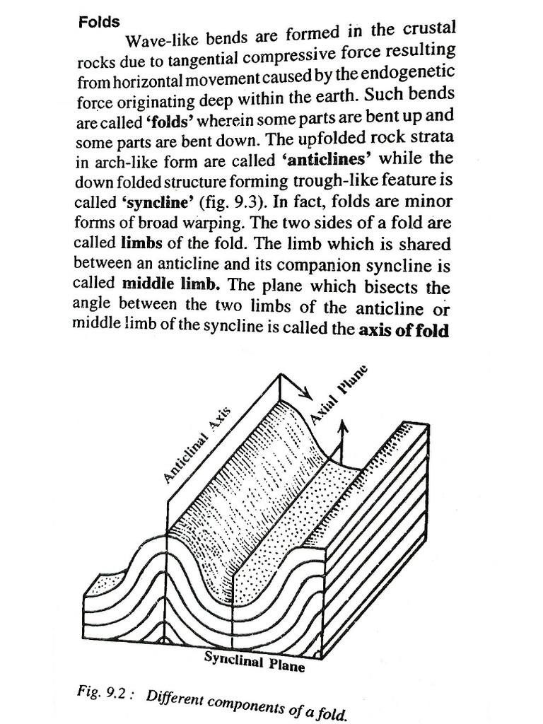 Folds - Concept and Types | PDF