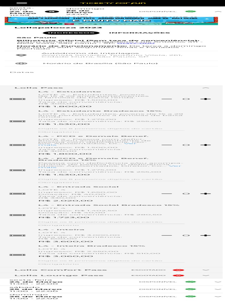 Lollapalooza Lollapalooza 2023 | PDF