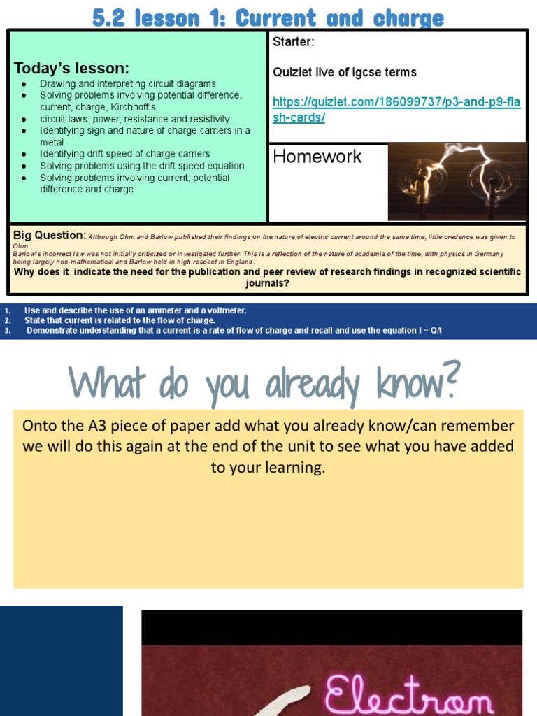 IB PHYSICS 5.2 Slides - All Unit | PDF