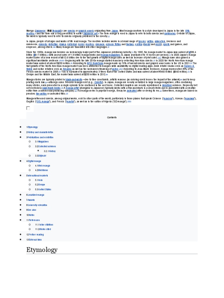 Manga | PDF | Manga | Entertainment