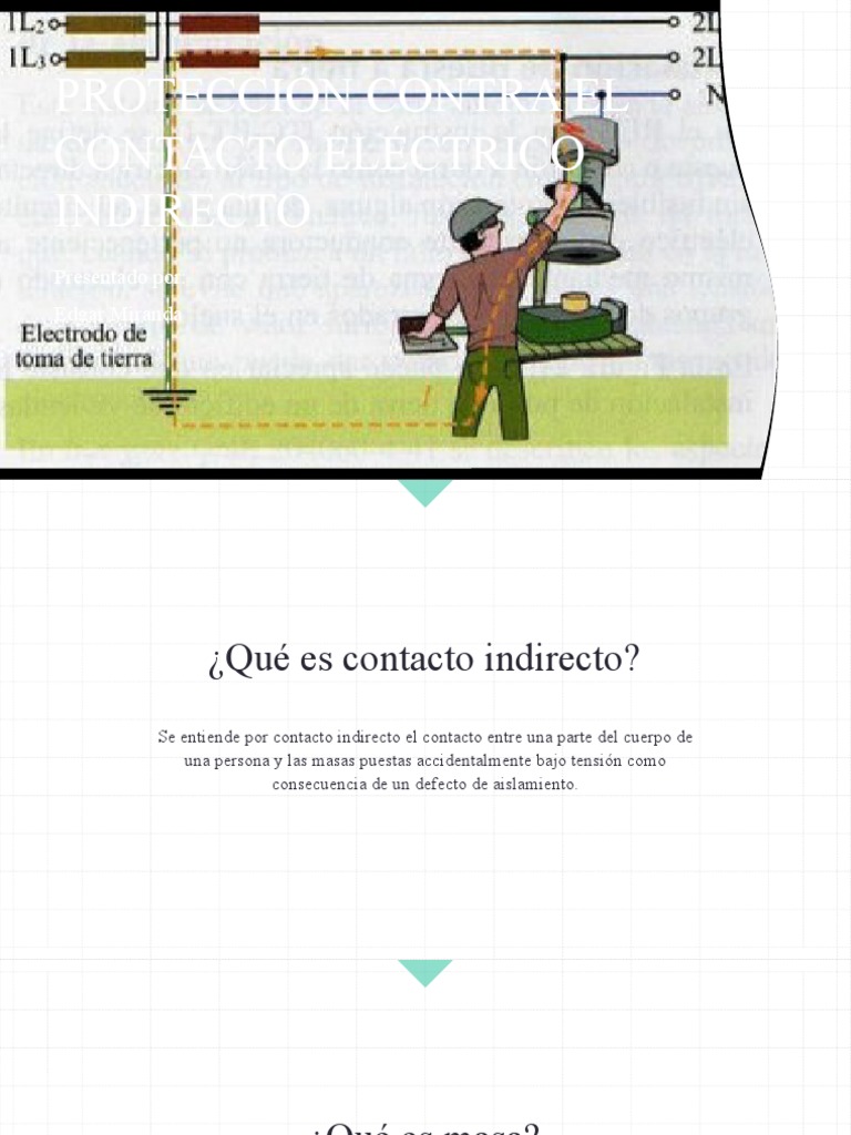 Protección Contra El Contacto Eléctrico Indirecto | PDF | Poder (Física ...
