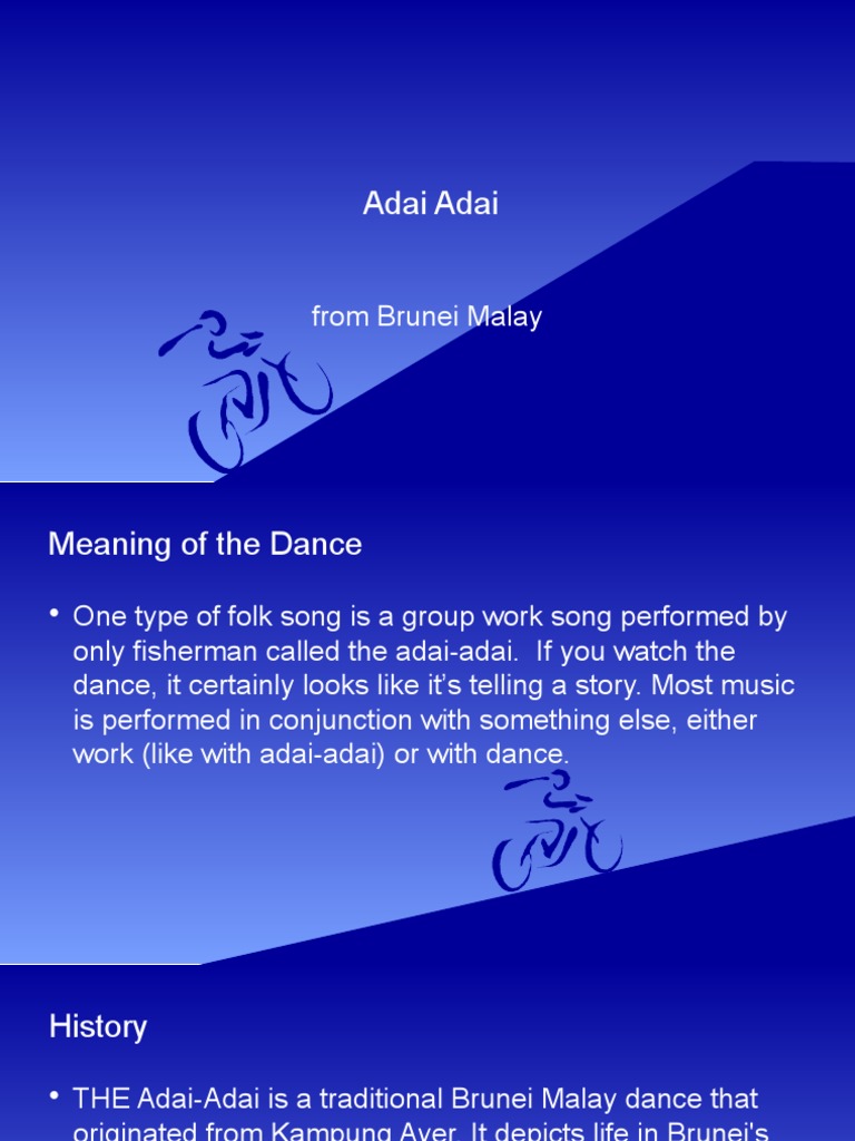 Adai Adai: Brunei's Traditional Dance | PDF | Travel | Art