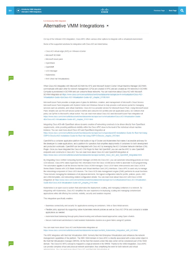 26 Alternative VMM Integrat | PDF