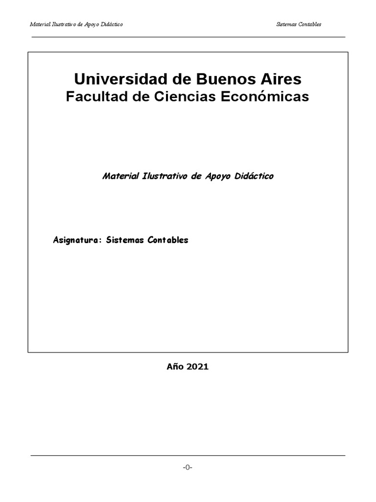 Sistemas Contables Material Uba | Descargar gratis PDF | Contabilidad ...