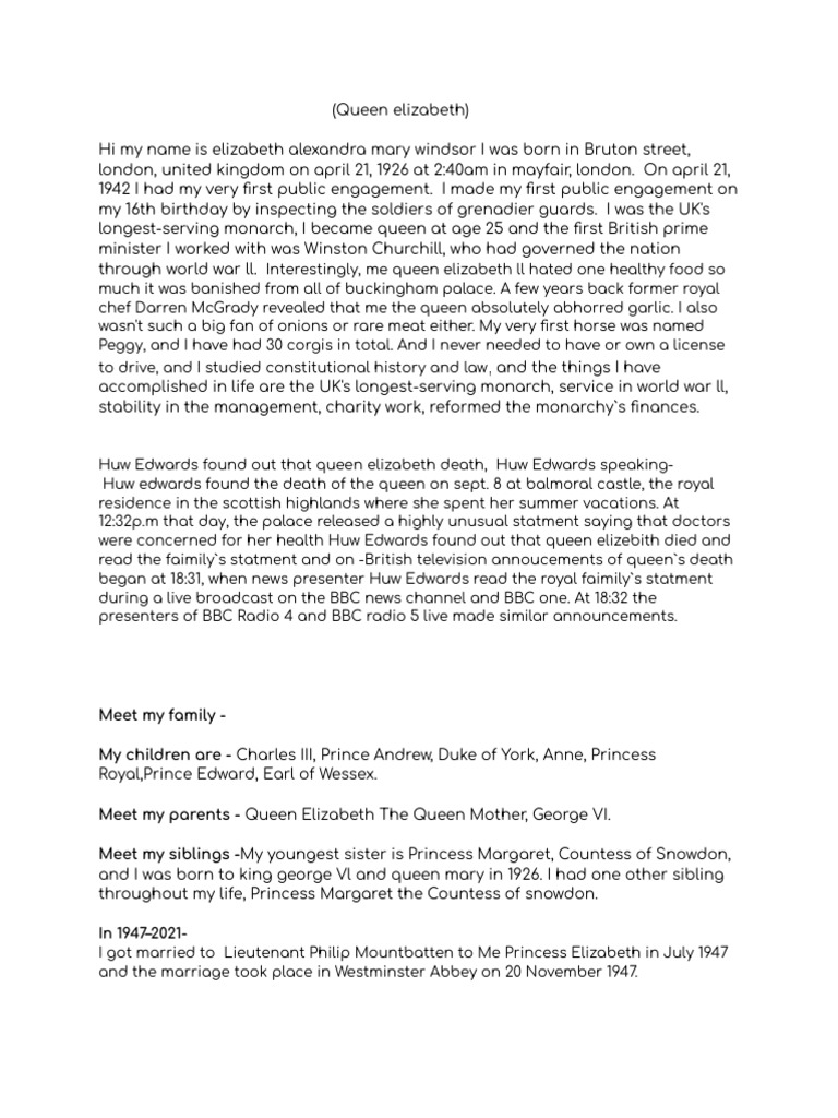 Queen | PDF | History