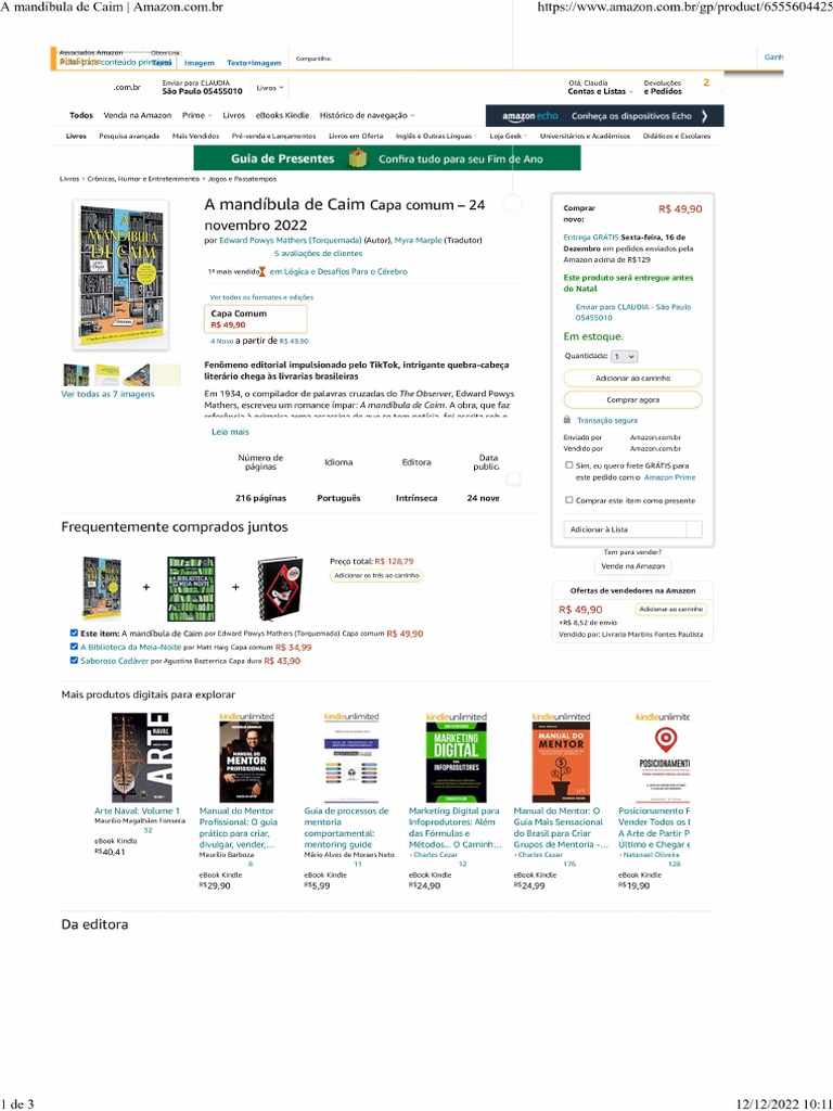 Mandibula de Caim | PDF