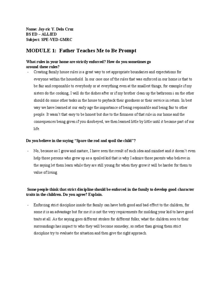 GMRC Module-1 | PDF | Disciplines | Cognitive Science