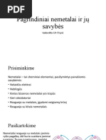 Periodine Elementu Lentele | PDF