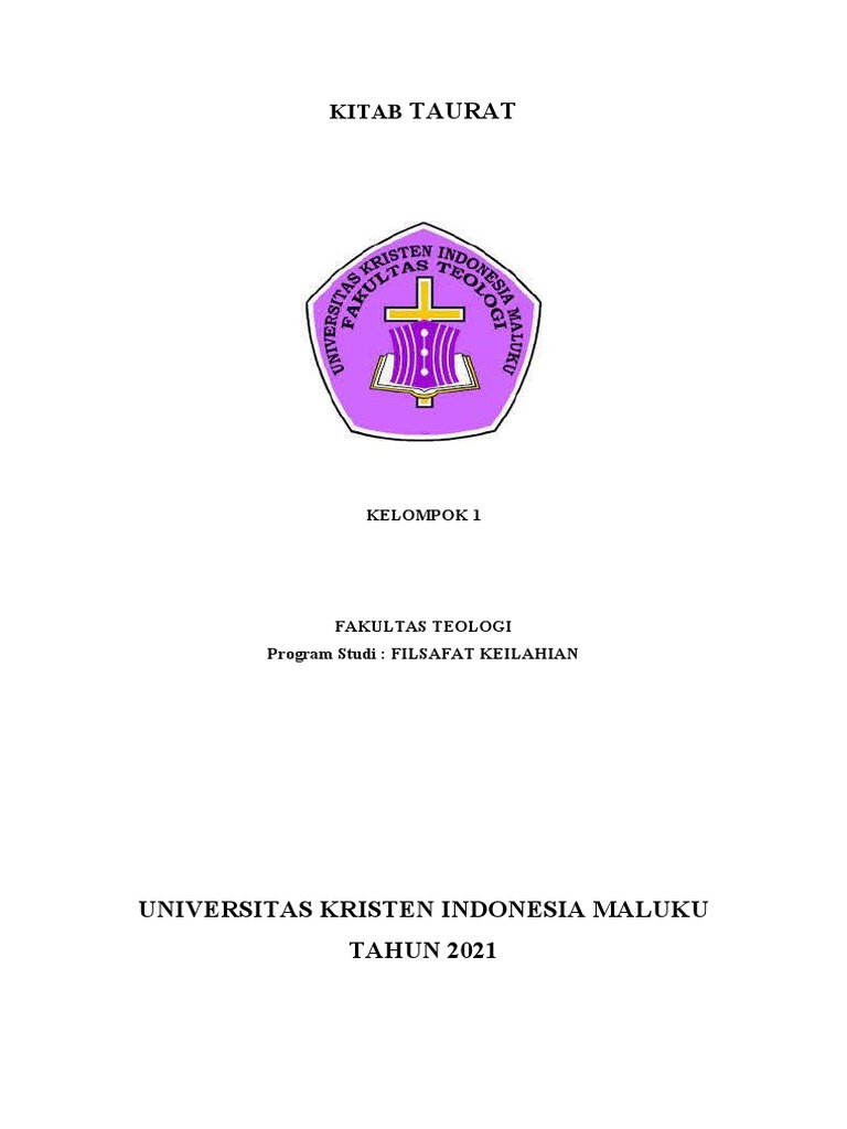 Penulis dan Sejarah Kitab Taurat | PDF | Sejarah | Agama & Spiritualitas