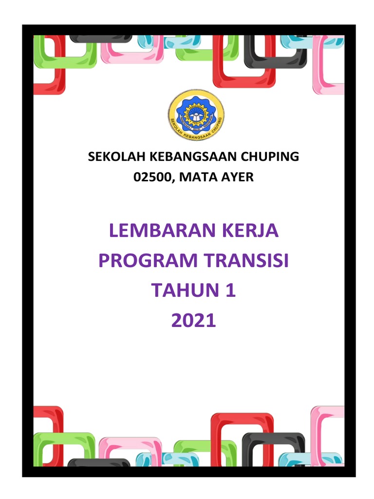 Cover Lembaran Kerja Transisi | PDF