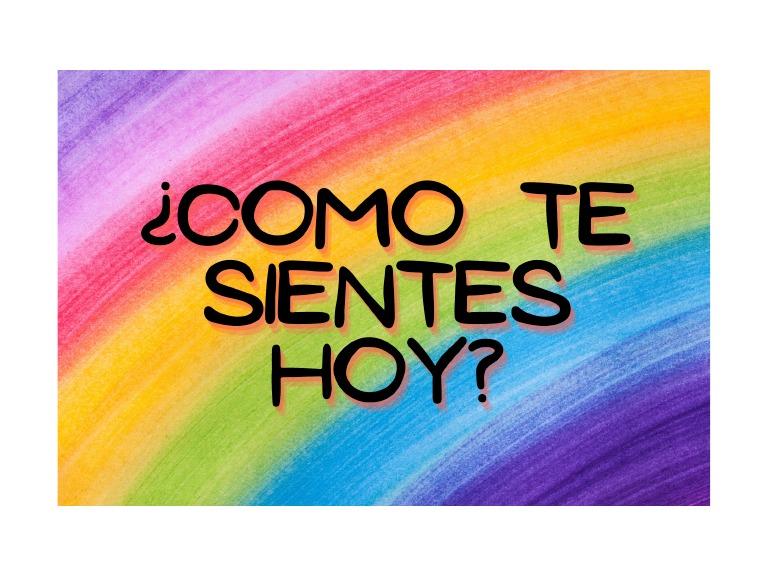 ¿Como Te Sientes Hoy | PDF