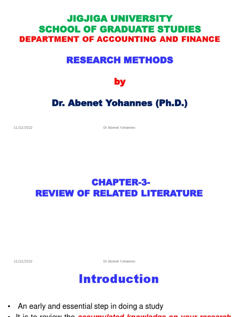 Chapter - 3-Review of Related Literature | PDF | Theory | Conceptual Model