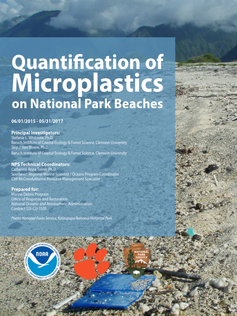 Quantification Of Microplastics On National Park Beaches Download