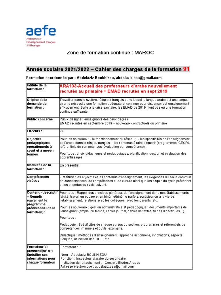 Sapproprier Et Mettre en Oeuvre Les Orientations Ministerielles2021 ...