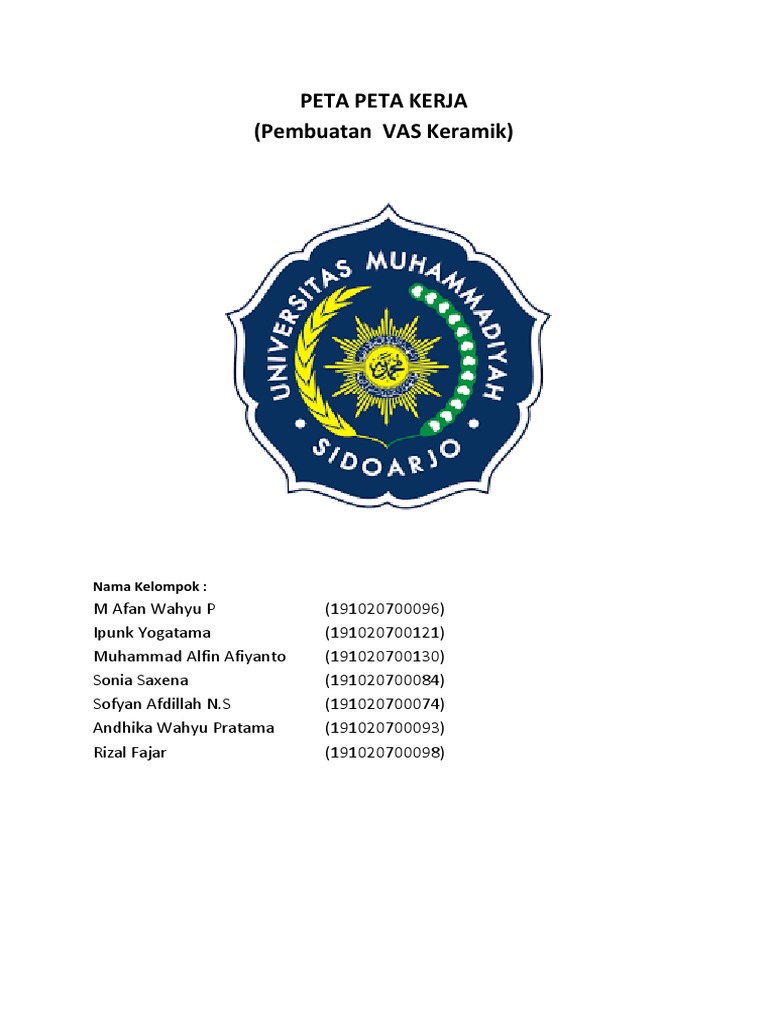 Peta Proses Operasi | PDF