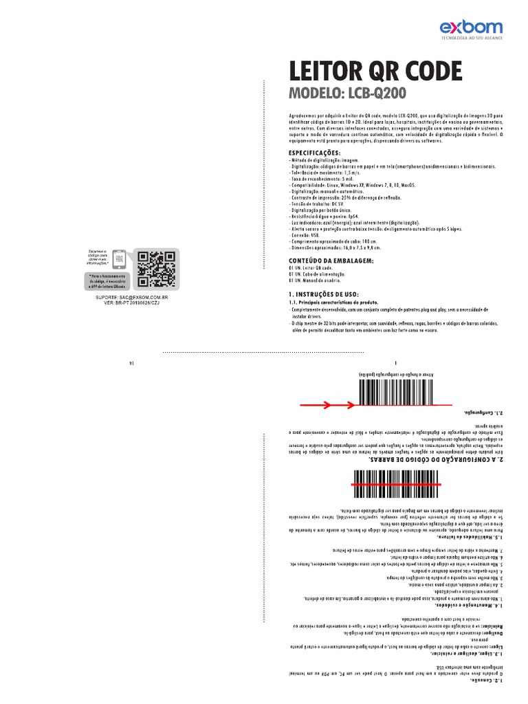 Novo Manual Lcb-q200 | PDF