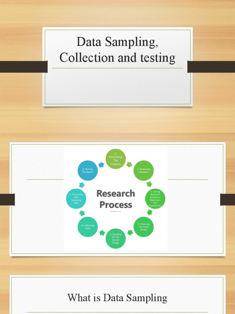 3 Data Sampling, Collection and Testing Powerpoint | PDF | Sampling ...