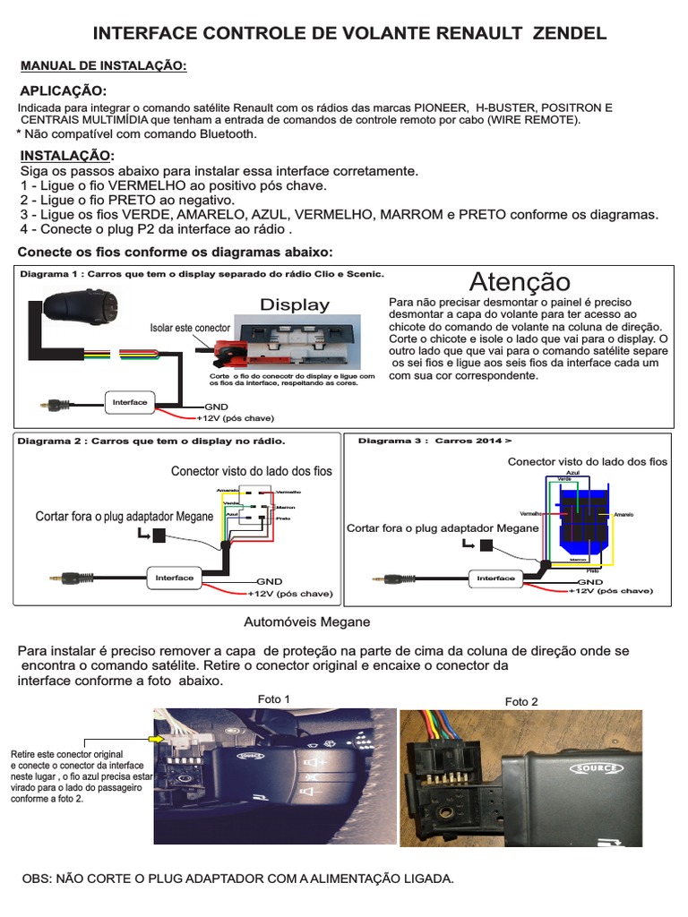 Manual Interface Renault | PDF | Informática