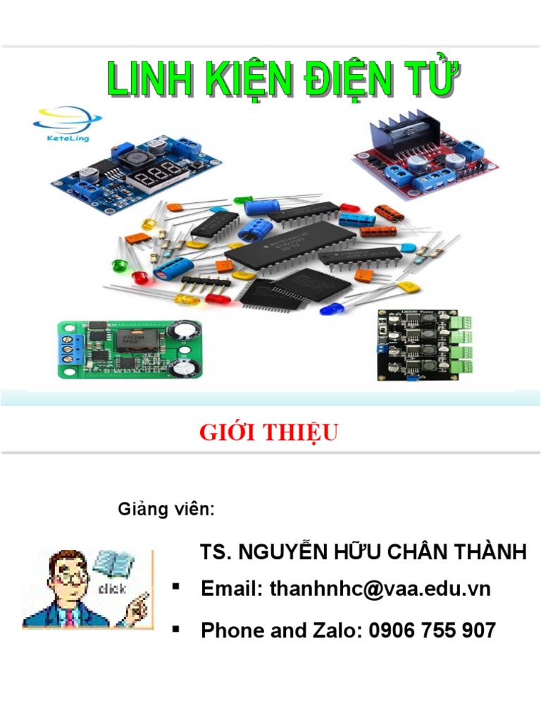 C1 - RLC - Slide Bai Giang LKDT | PDF